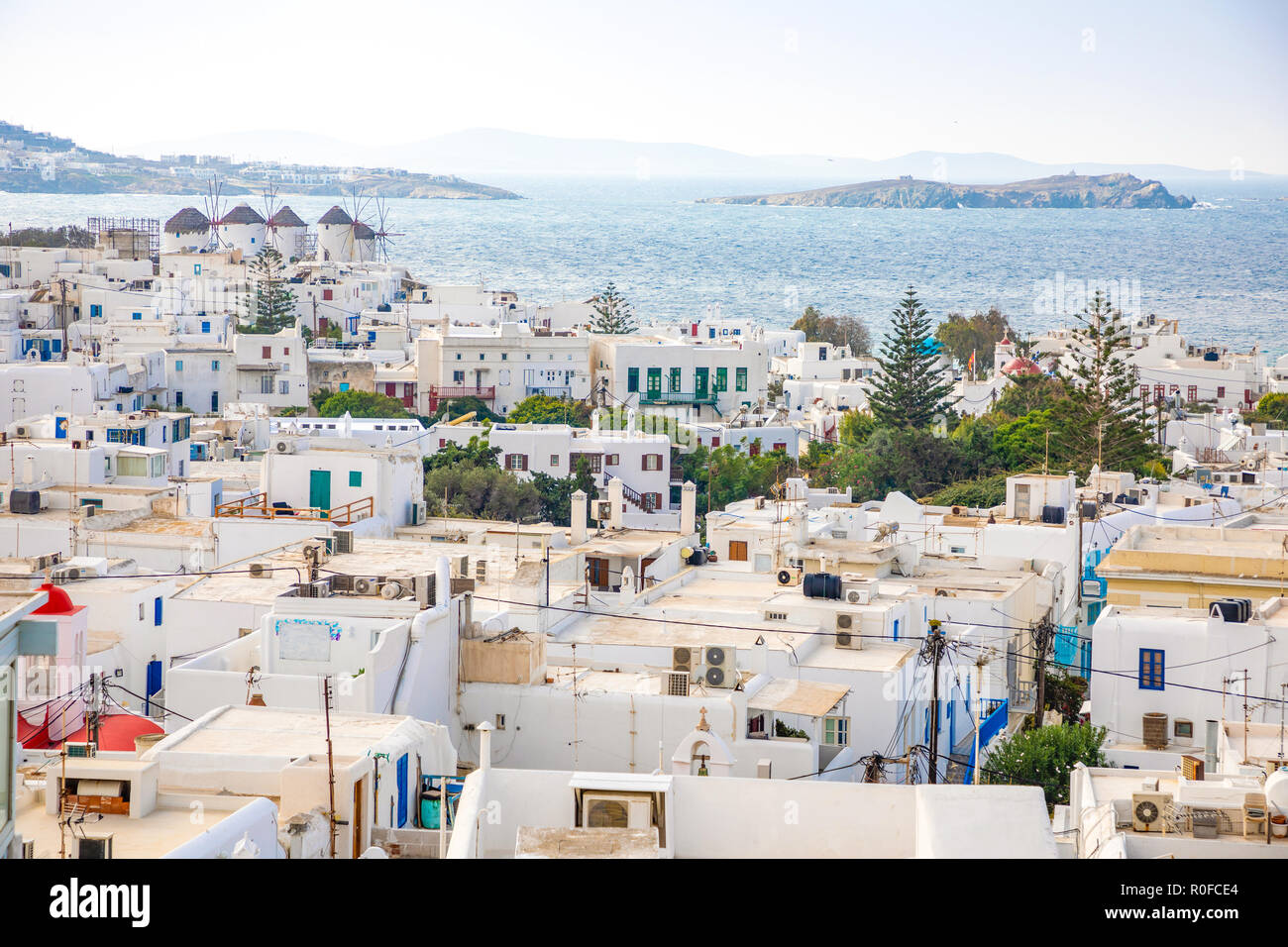 Mykonos town hi-res stock photography and images - Alamy