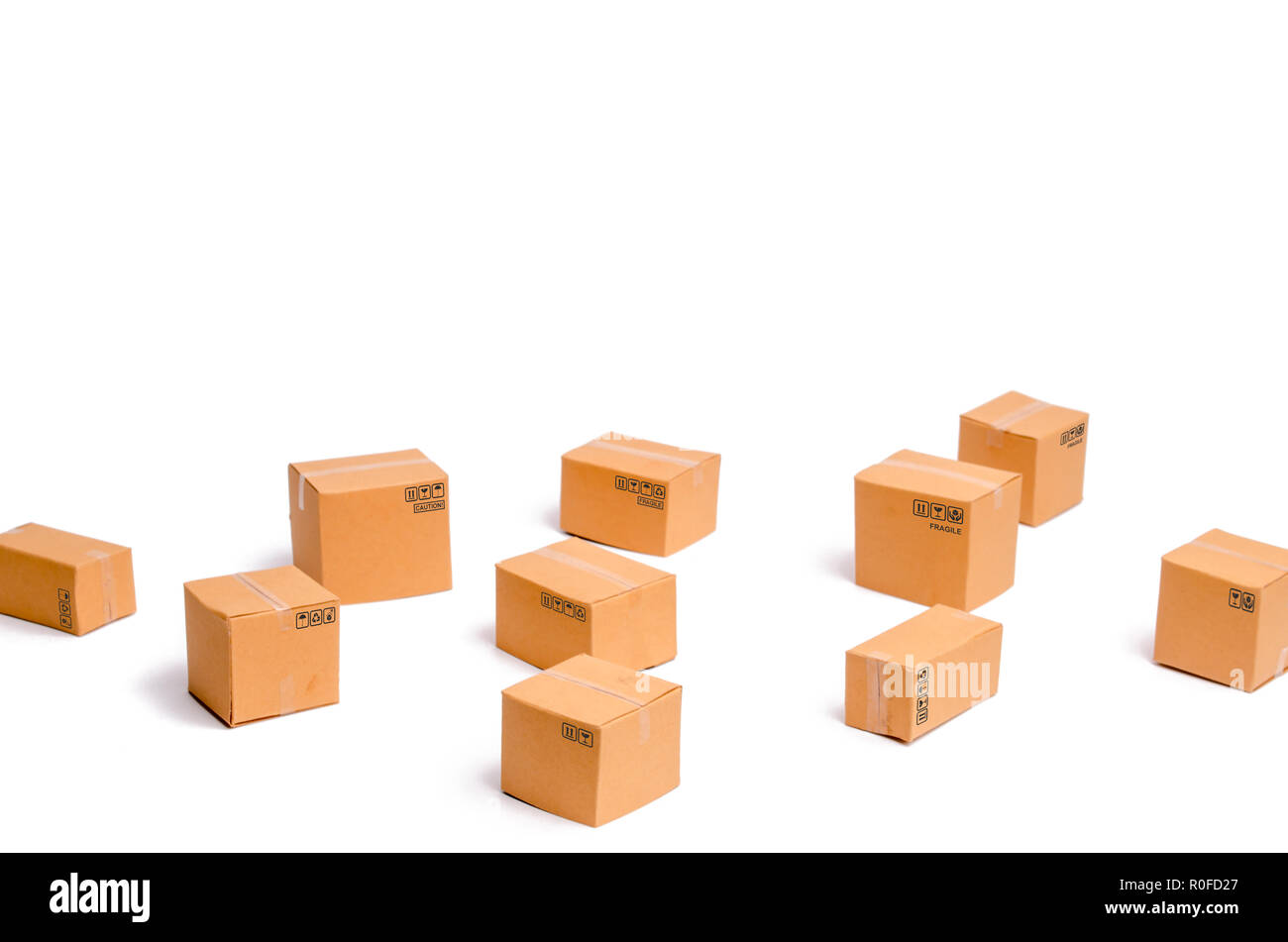 Shipment to warehouse Cut Out Stock Images & Pictures - Alamy