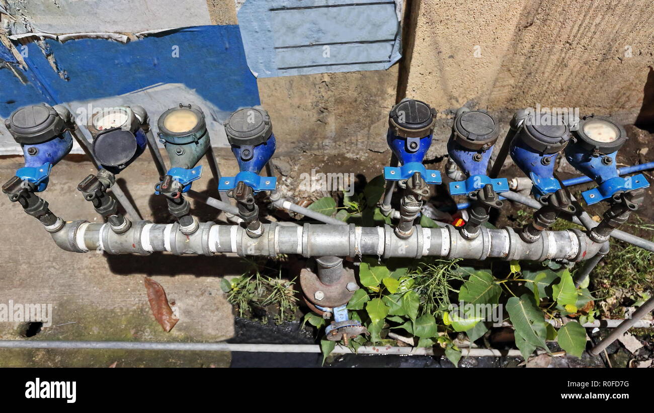 Residential water meter hi-res stock photography and images - Alamy