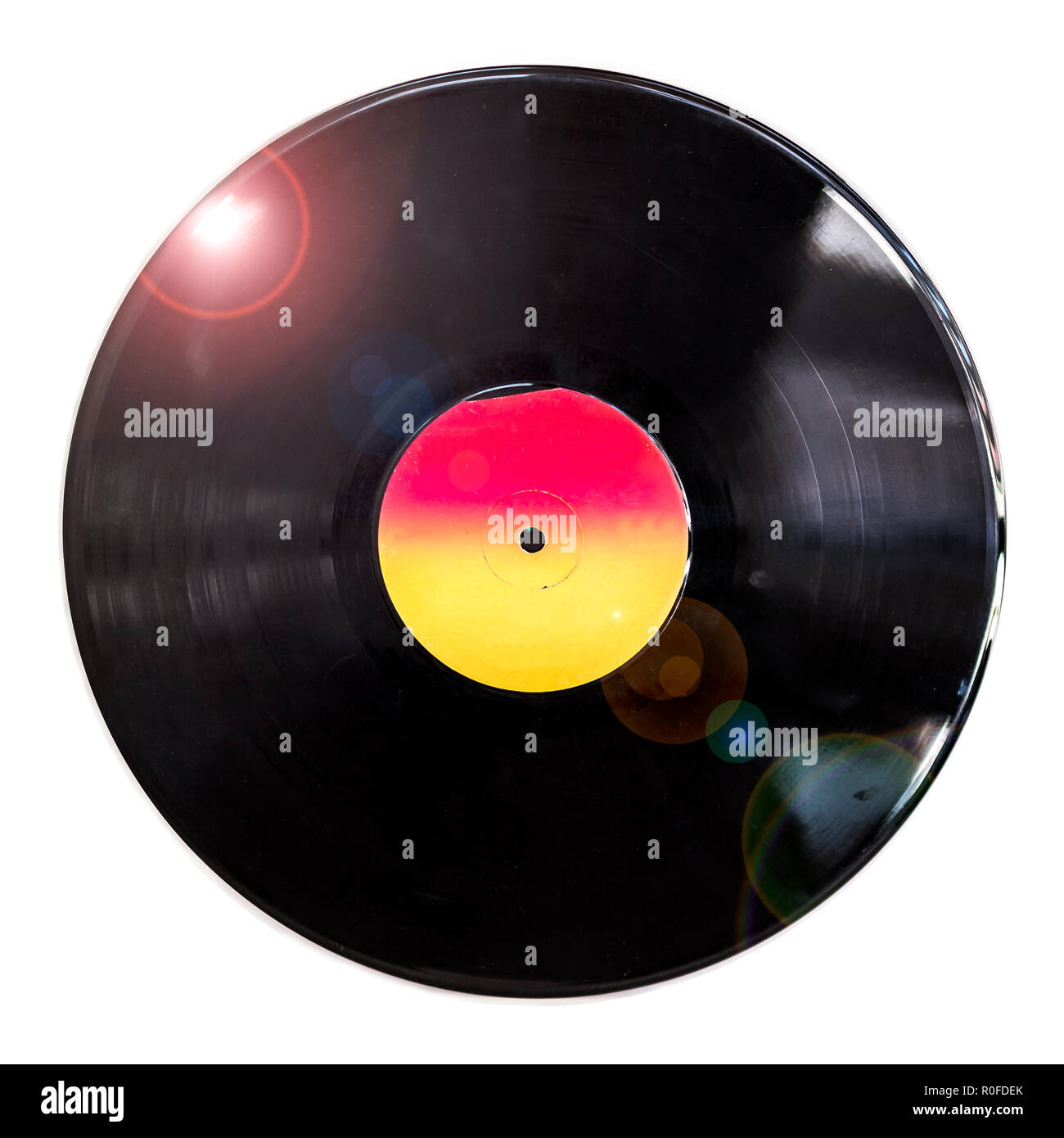 Long Playing vinyl disk isolated on white background Stock Photo - Alamy