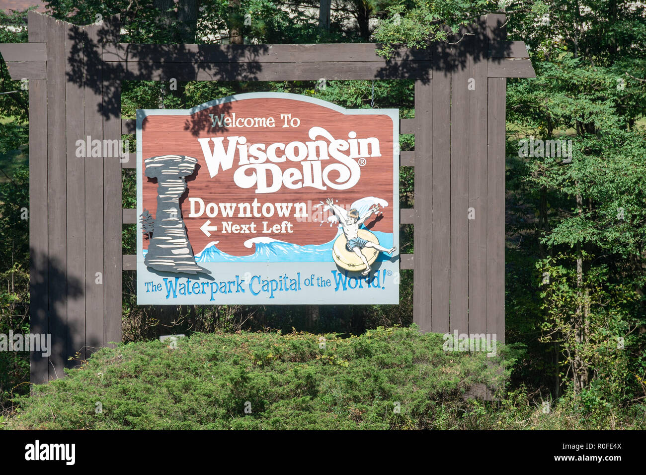 Welcome to wisconsin sign hi-res stock photography and images - Alamy
