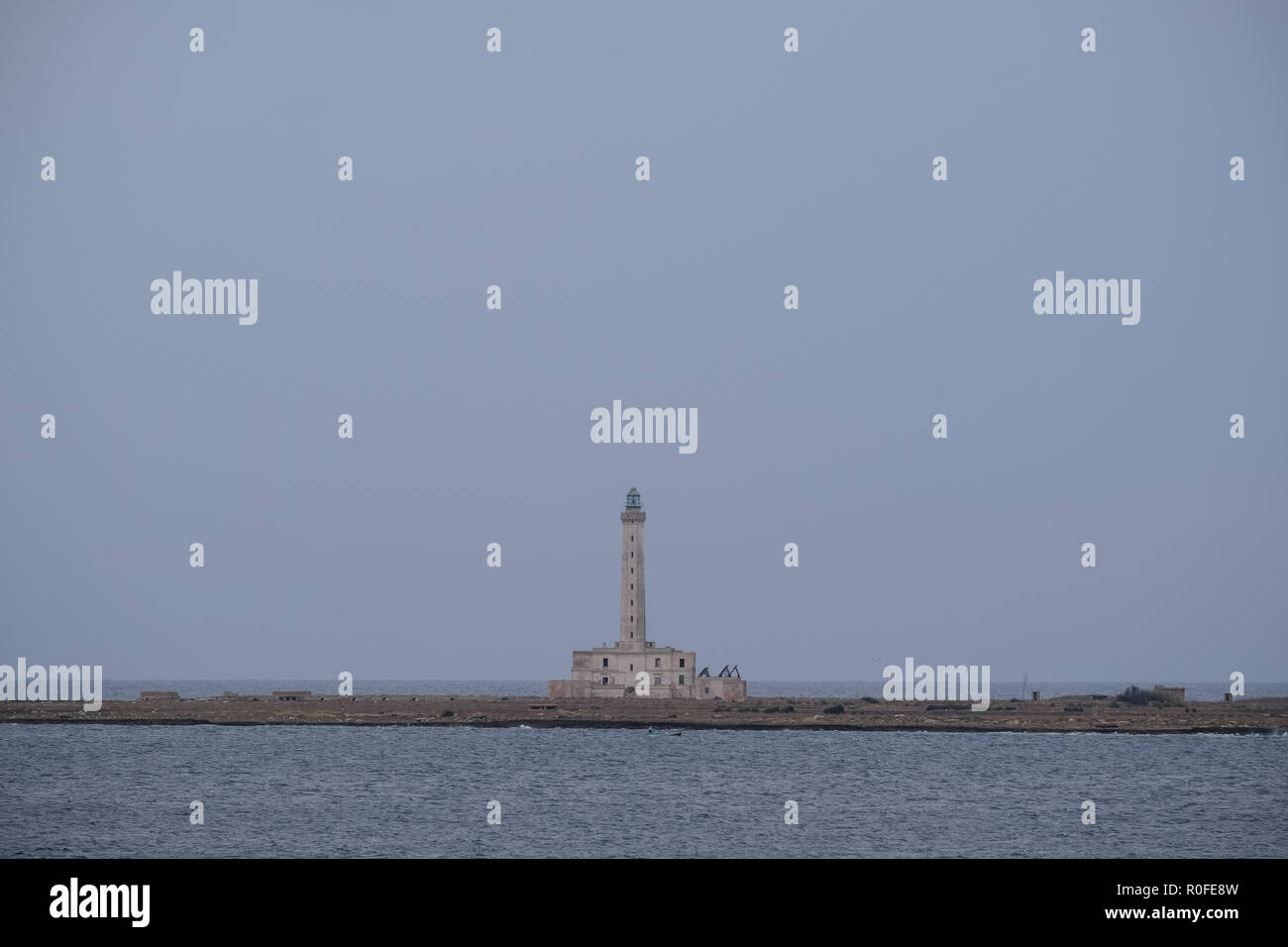 Photograph of the coastline in the town of Gallipoli in the Salento ...