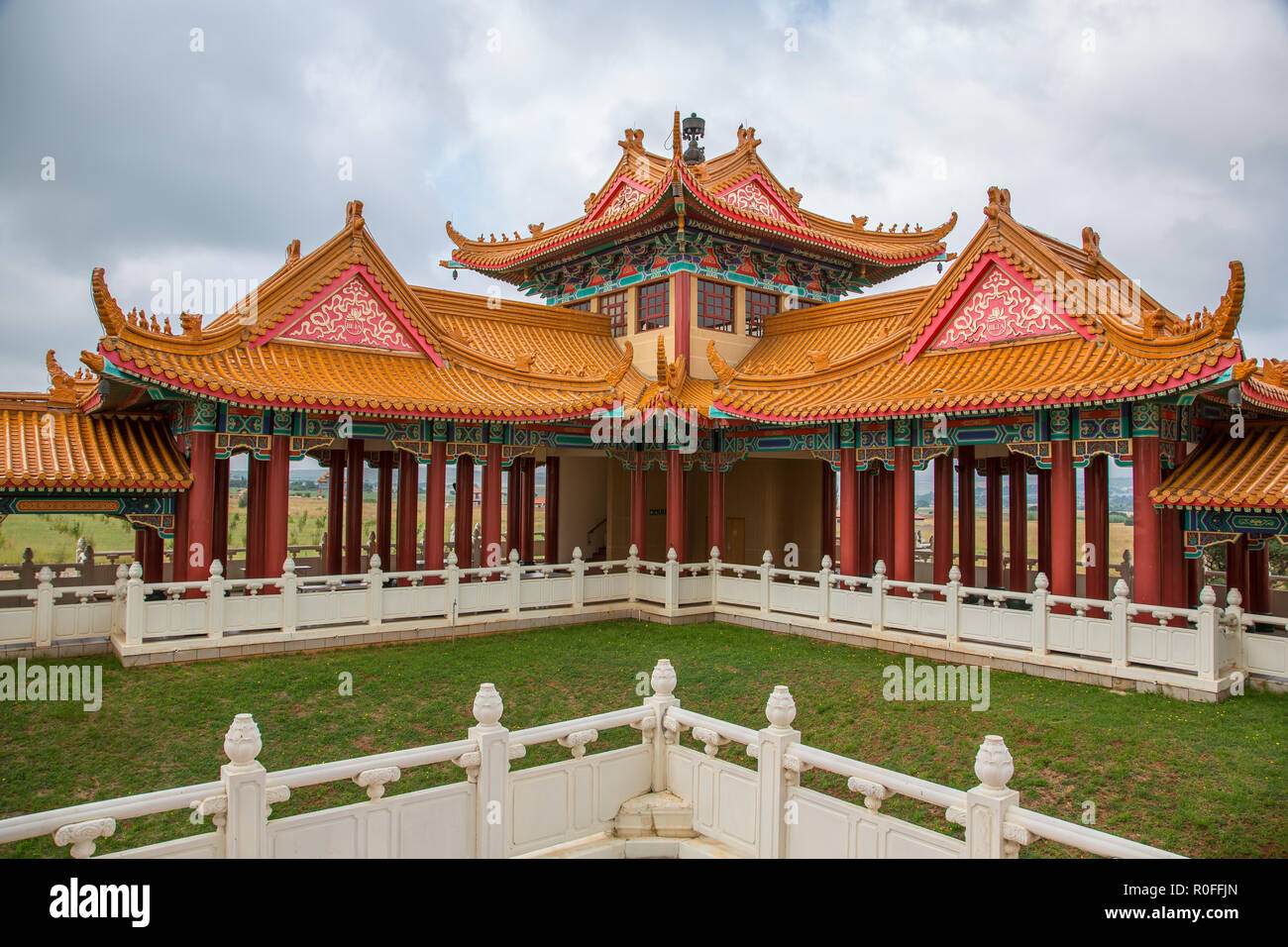 Chinese new year at the Nan Hua Temple outside Pretoria, South Africa ...