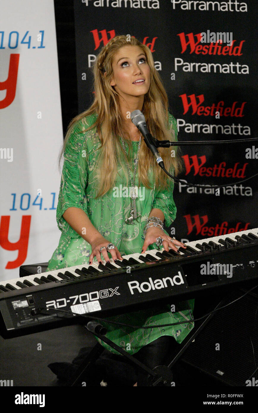 Delta Goodrem performs live in concert and signs copies of her triple ...