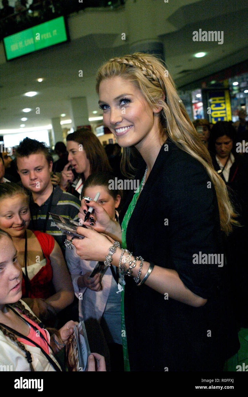 Delta Goodrem performs live in concert and signs copies of her triple ...