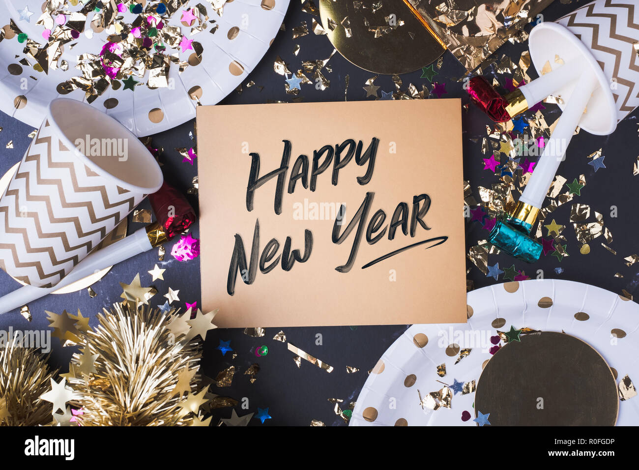 Happy birthday greeting card handwriting hi-res stock photography and ...