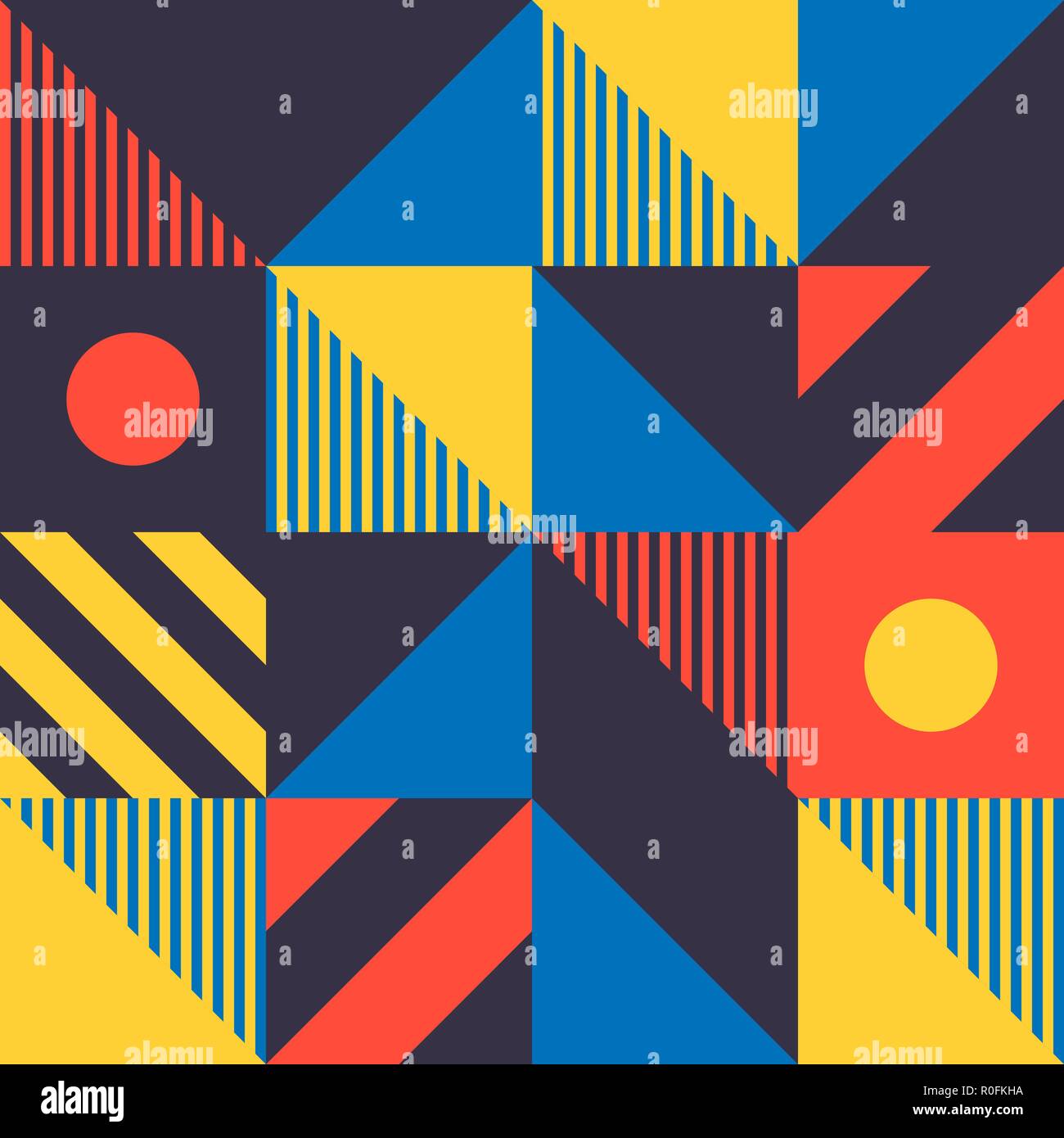 Minimalist background seamless pattern with simple shape Stock Vector ...