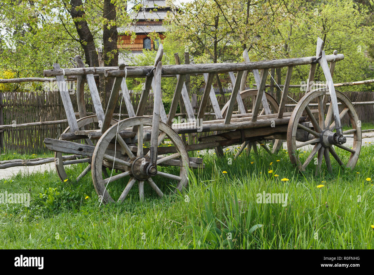 Old Farm Cart High Resolution Stock Photography and Images - Alamy