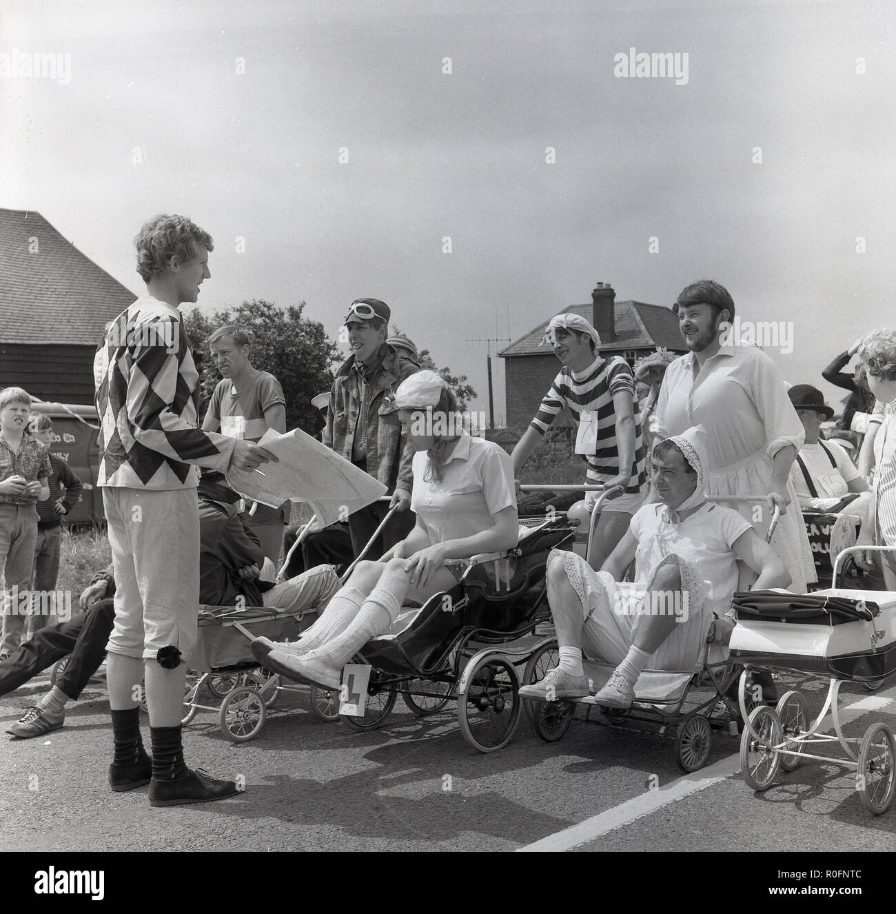 Pram dressed in white hi-res stock photography and images - Alamy