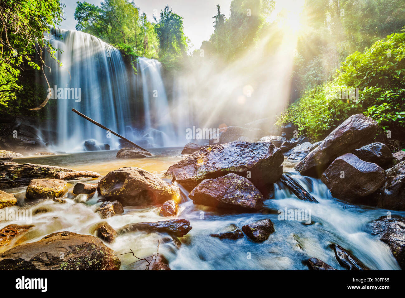 Phnom kulen waterfall hi-res stock photography and images - Alamy