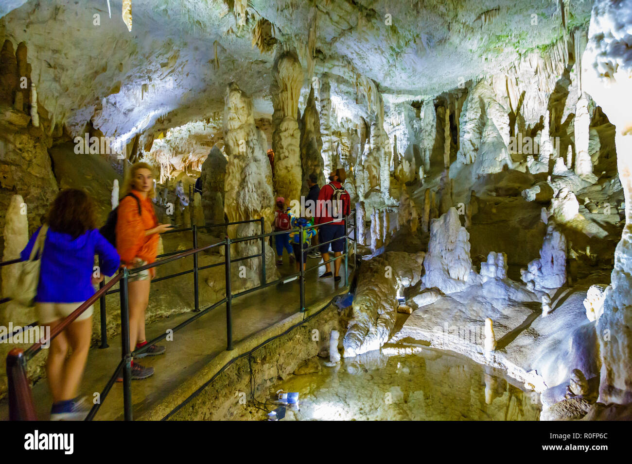 Postojna Cave. Inner Carniola region. Slovenia, Europe Stock Photo - Alamy