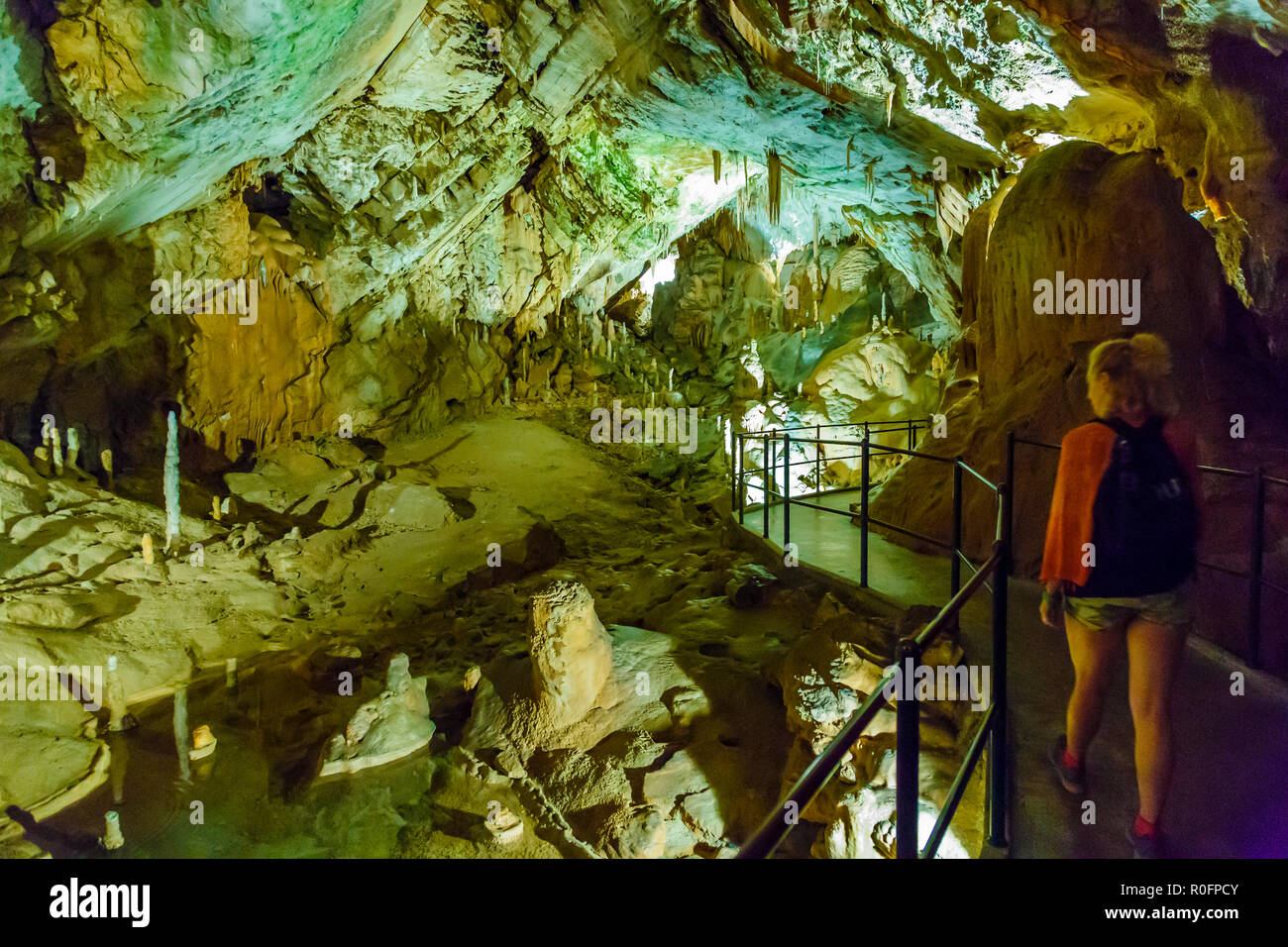 Postojna Cave. Inner Carniola region. Slovenia, Europe Stock Photo - Alamy