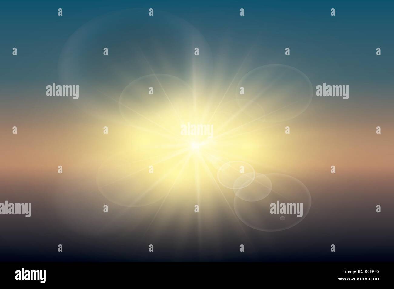 Vector transparent sunlight special lens flare light effect Stock ...