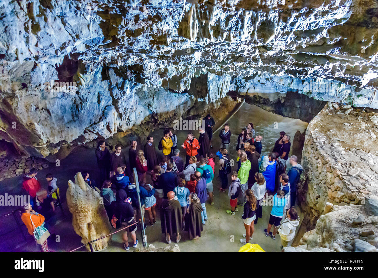 Postojna Cave. Inner Carniola region. Slovenia, Europe Stock Photo - Alamy