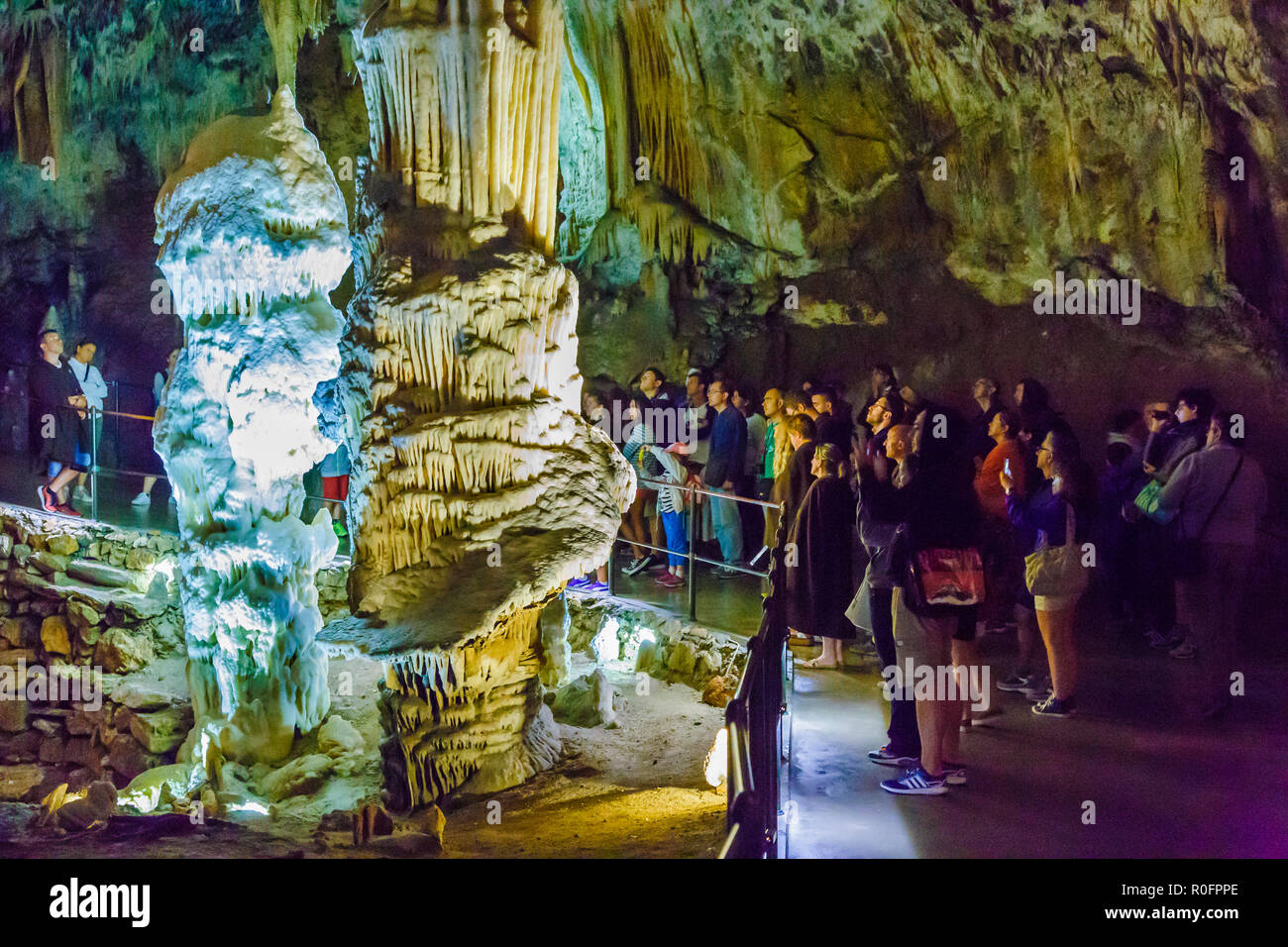 Postojna Cave. Inner Carniola region. Slovenia, Europe Stock Photo - Alamy