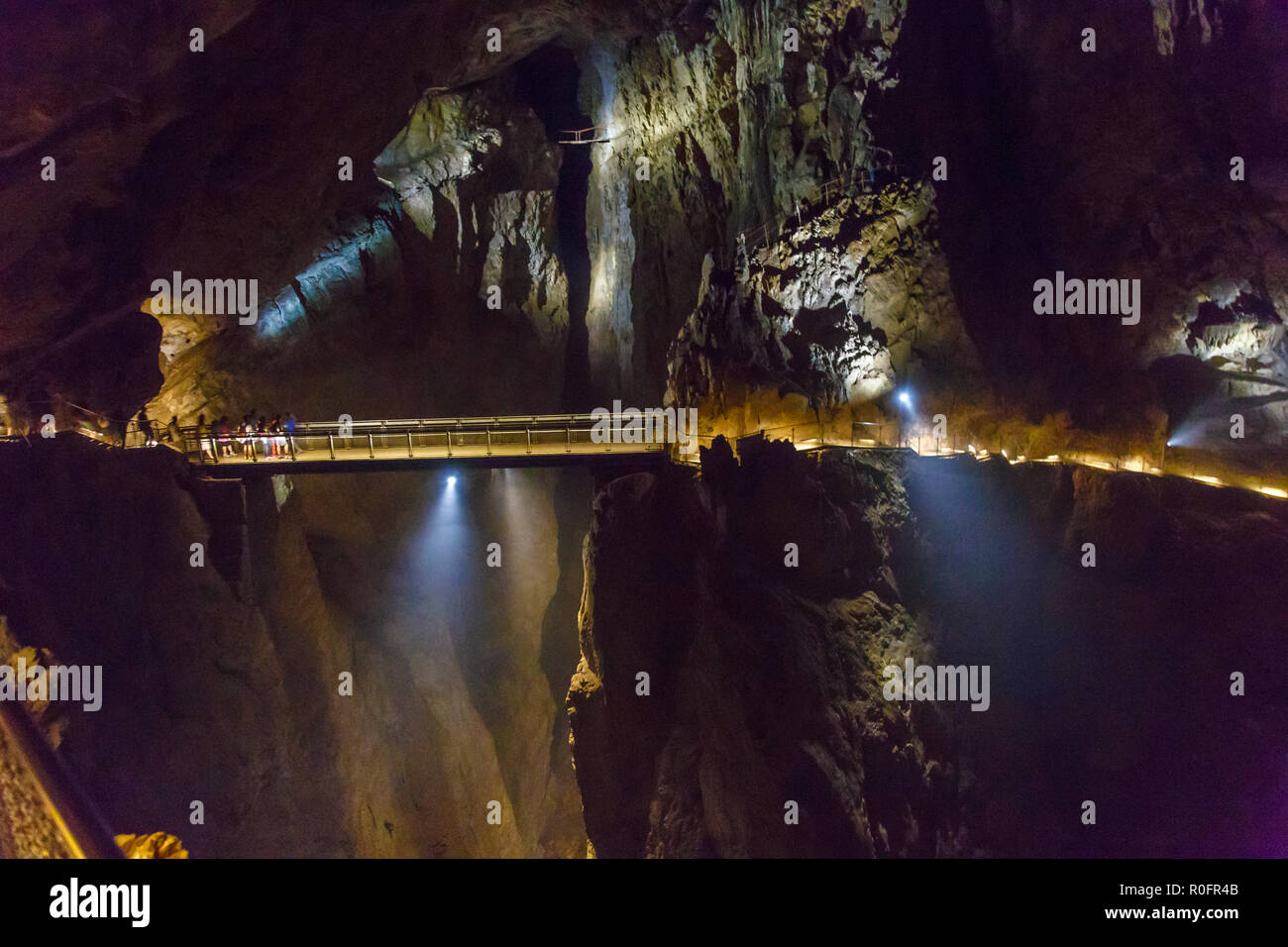 Huge cave landscape Stock Photo - Alamy