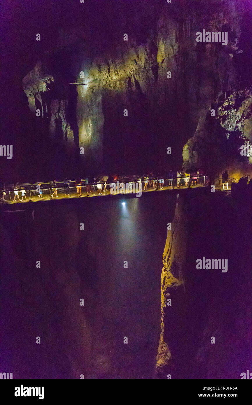 Huge cave landscape Stock Photo - Alamy