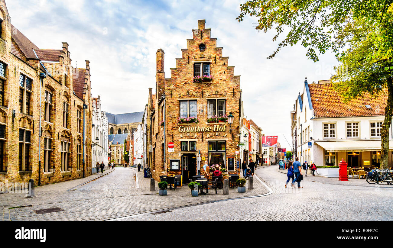 Mariastraat bruges hi-res stock photography and images - Alamy