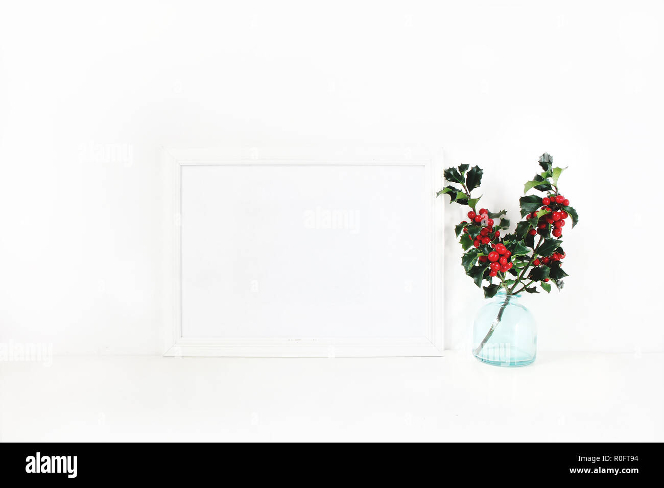 Horizontal blank poster in Cut Out Stock Images & Pictures - Alamy