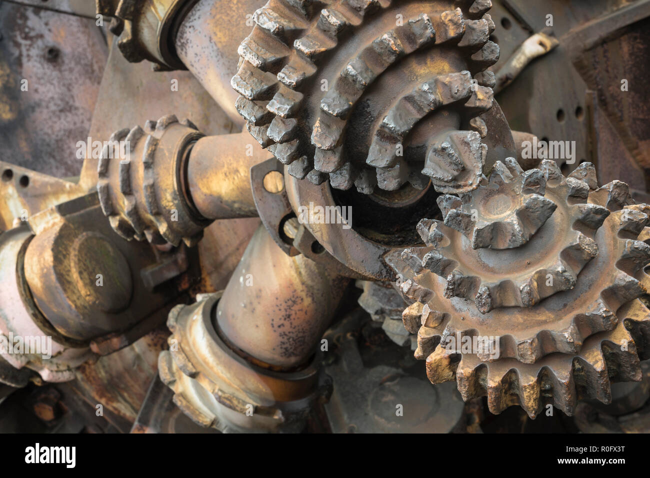 drilling head for mining purposes Stock Photo - Alamy