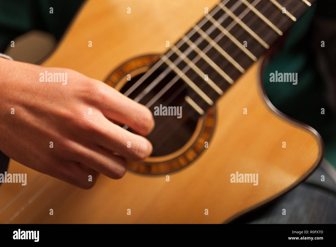 Classical guitar player hi-res stock photography and images - Alamy