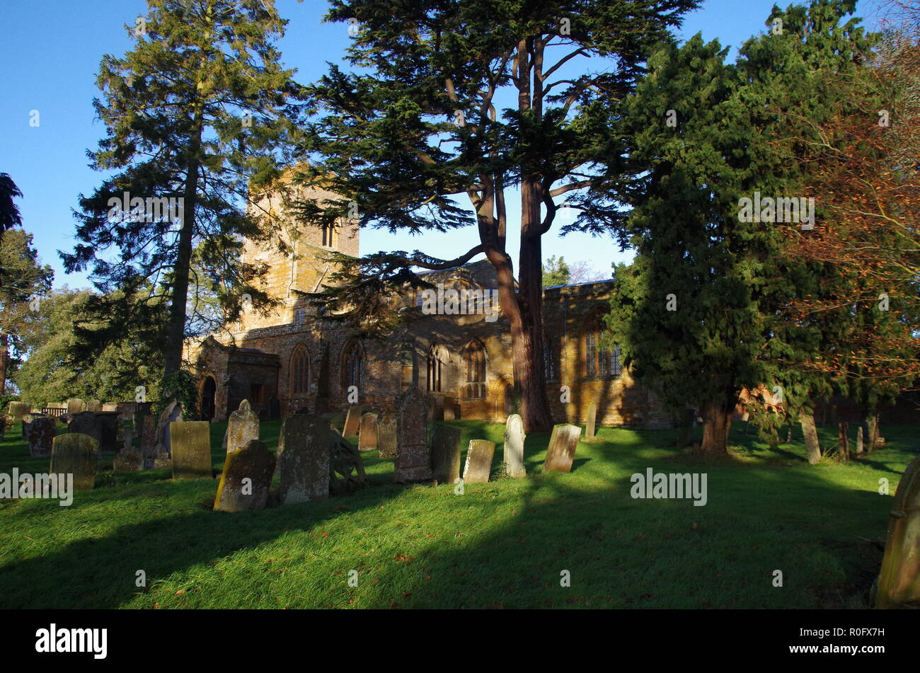 All Saint's Church. Flore. The Macmillan Way. Long-distance trail ...