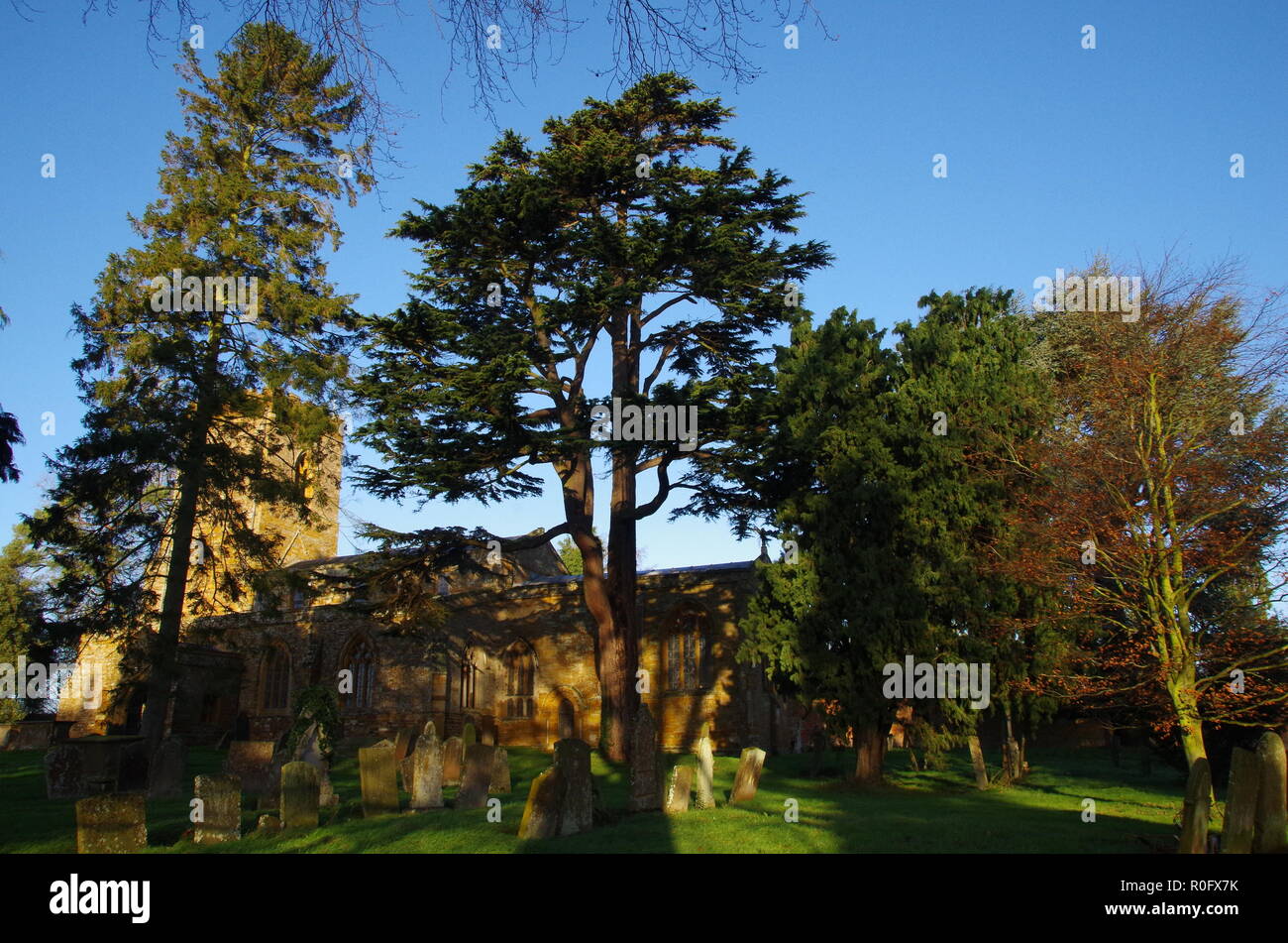 All Saint's Church. Flore. The Macmillan Way. Long-distance trail ...