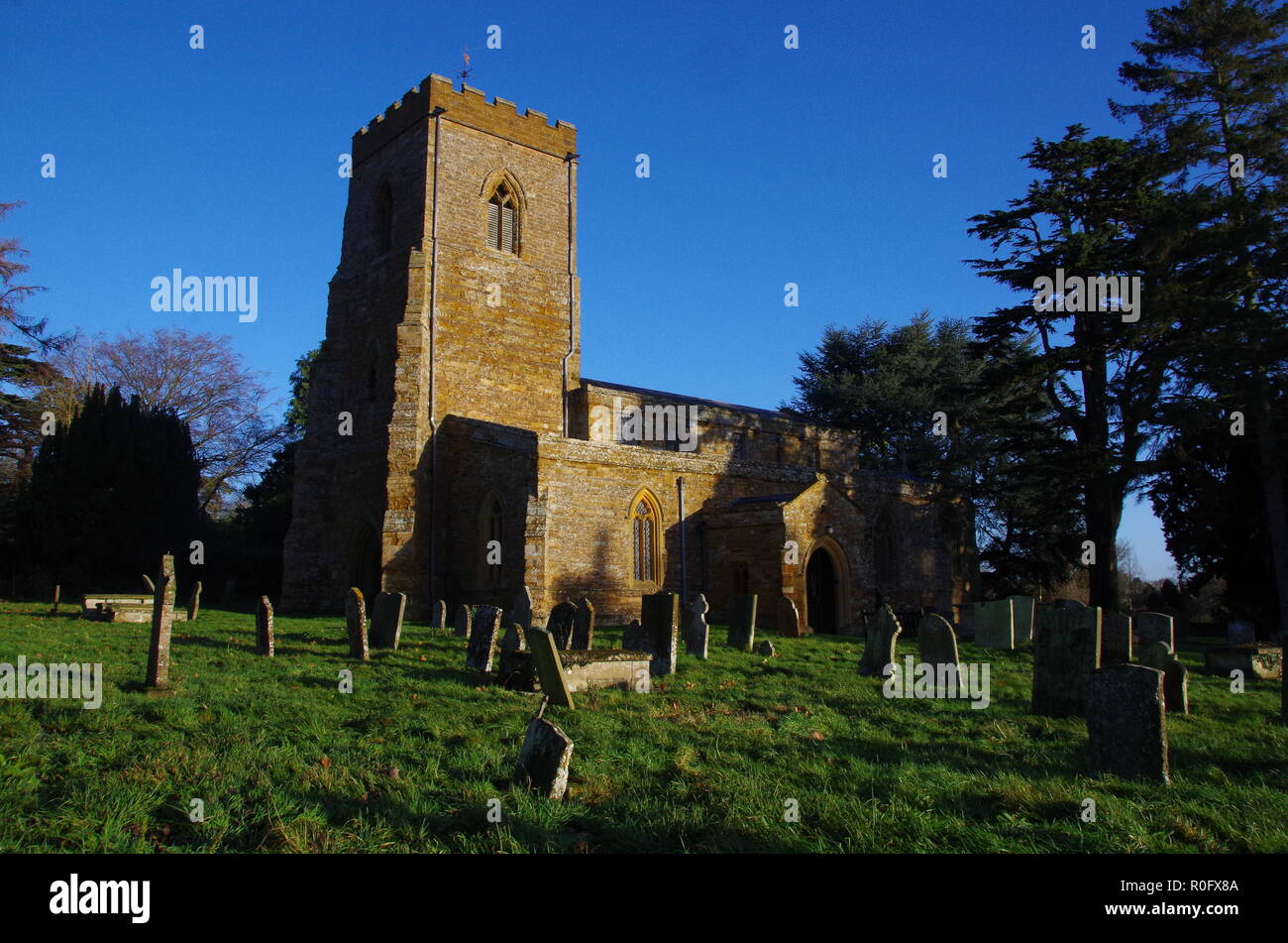 All Saint's Church. Flore. The Macmillan Way. Long-distance trail ...
