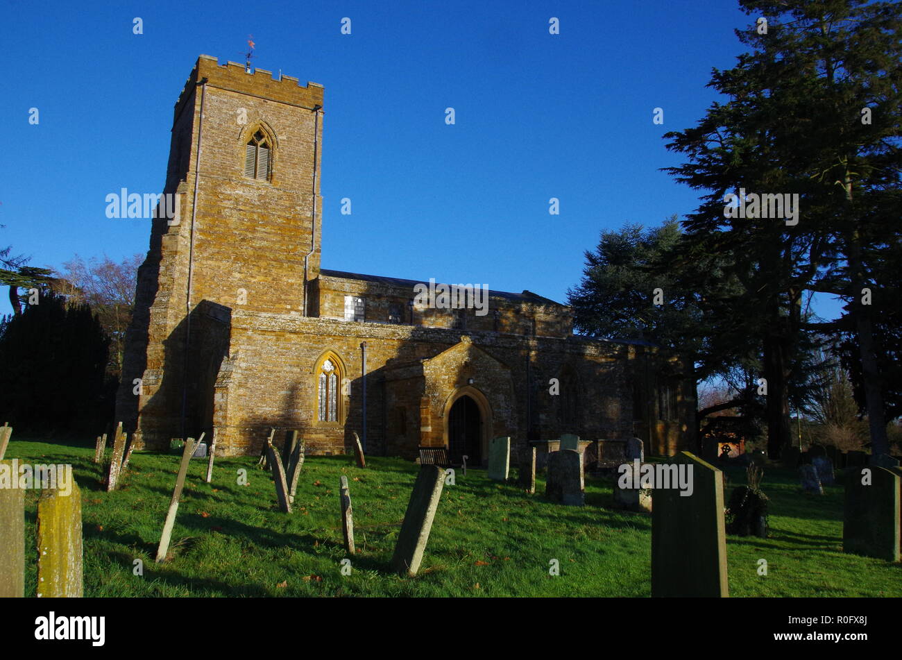 All Saint's Church. Flore. The Macmillan Way. Long-distance trail ...