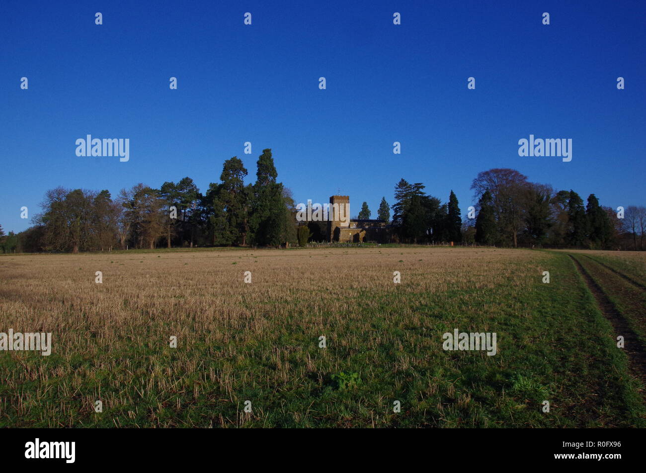 All Saint's Church. Flore. The Macmillan Way. Long-distance trail ...