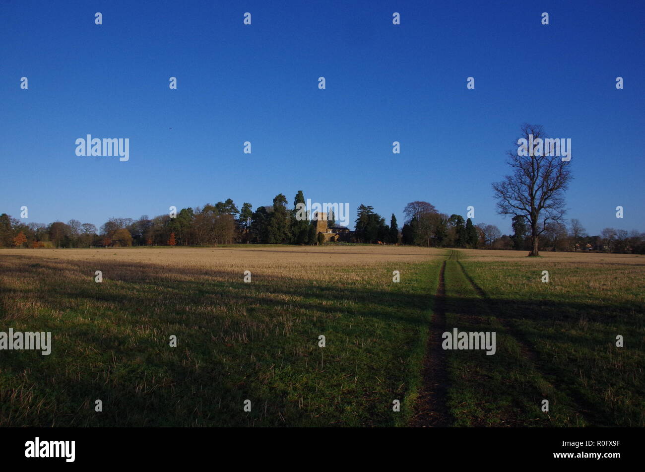 All Saint's Church. Flore. The Macmillan Way. Long-distance trail ...