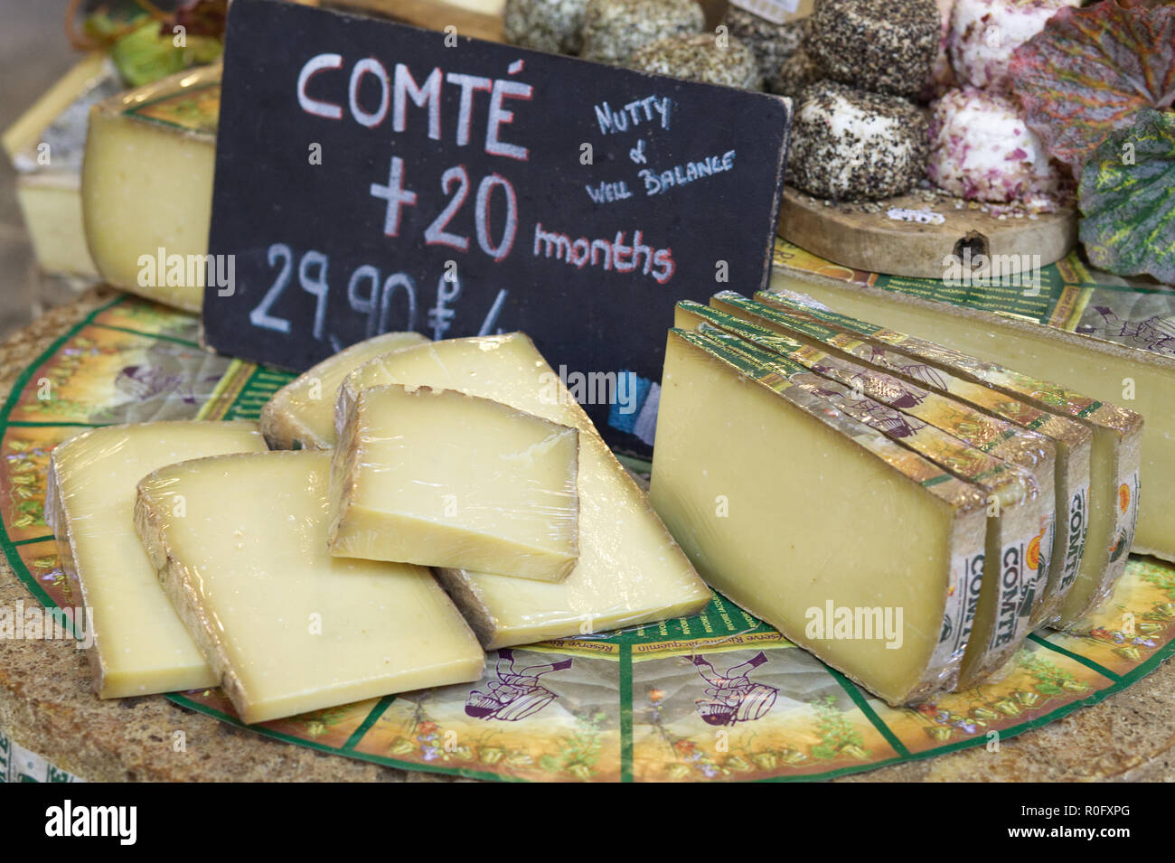 Comte Cheeses High Resolution Stock Photography and Images - Alamy