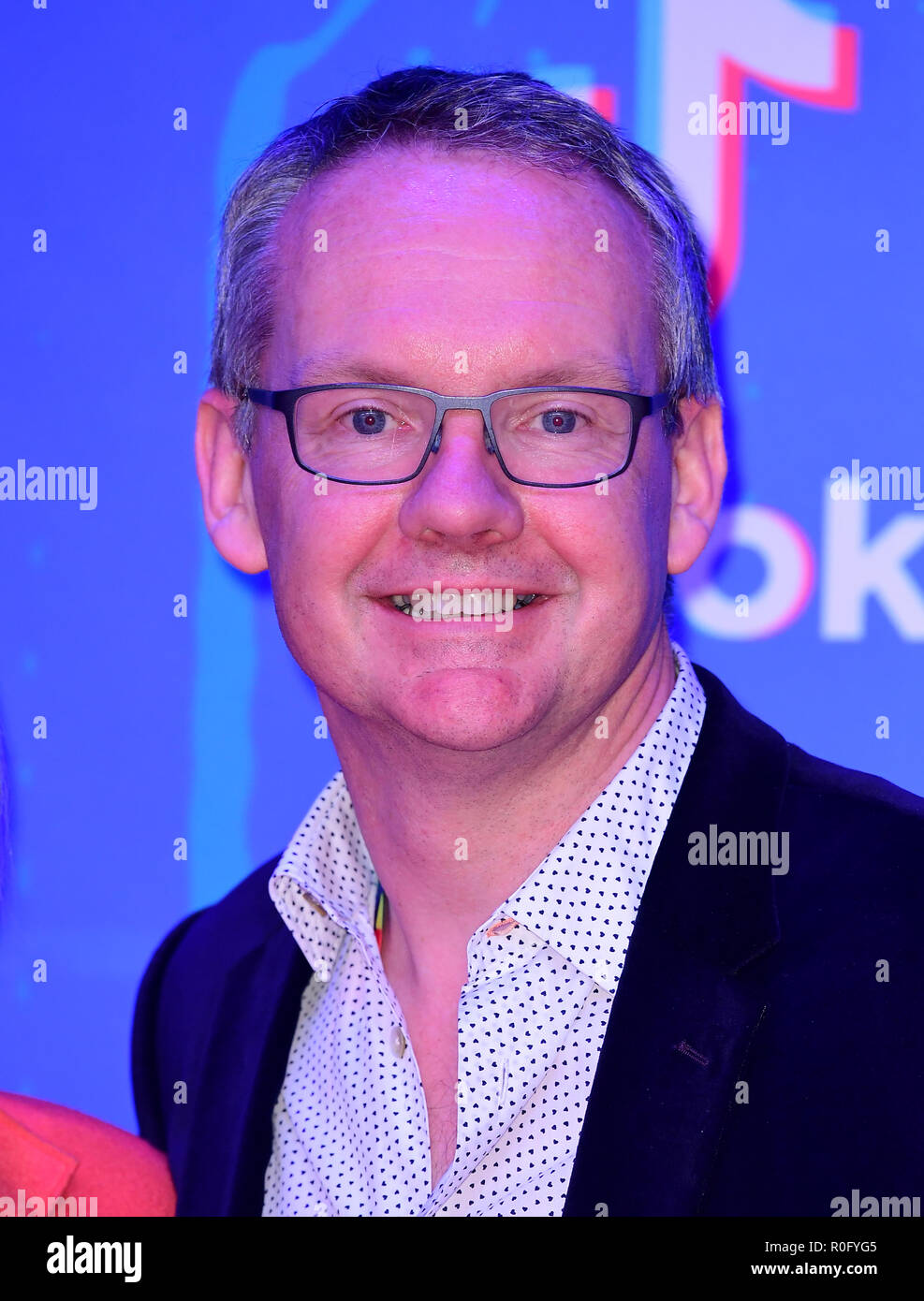 David Lynn attending the MTV Europe Music Awards 2018 held at the ...