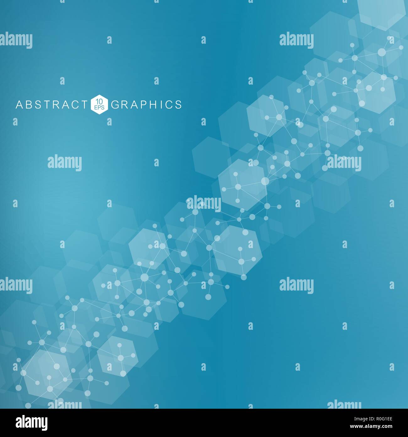 Big Data Visualization Background. Modern futuristic virtual abstract ...