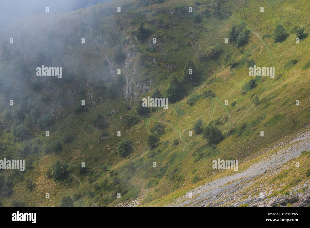 French mountains hi-res stock photography and images - Alamy
