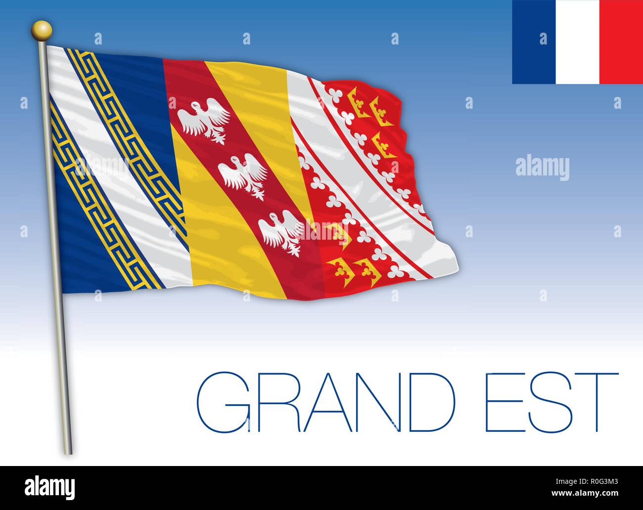 President region grand est Stock Vector Images - Alamy