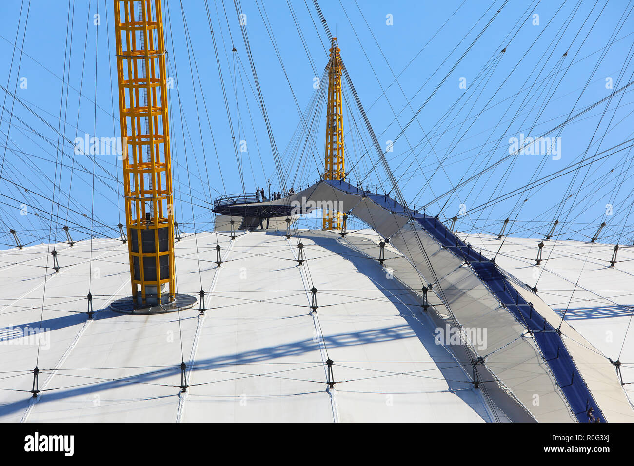 The Climb at the O2, at the arena, on the Greenwich Peninsular, in SE ...