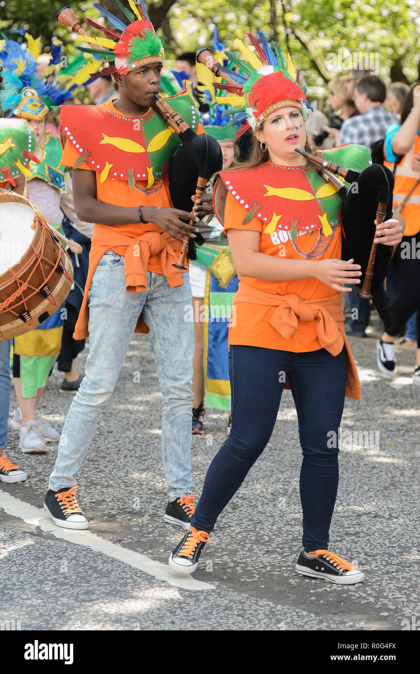 A Carnival in scotland edinburgh uk Stock Photo - Alamy