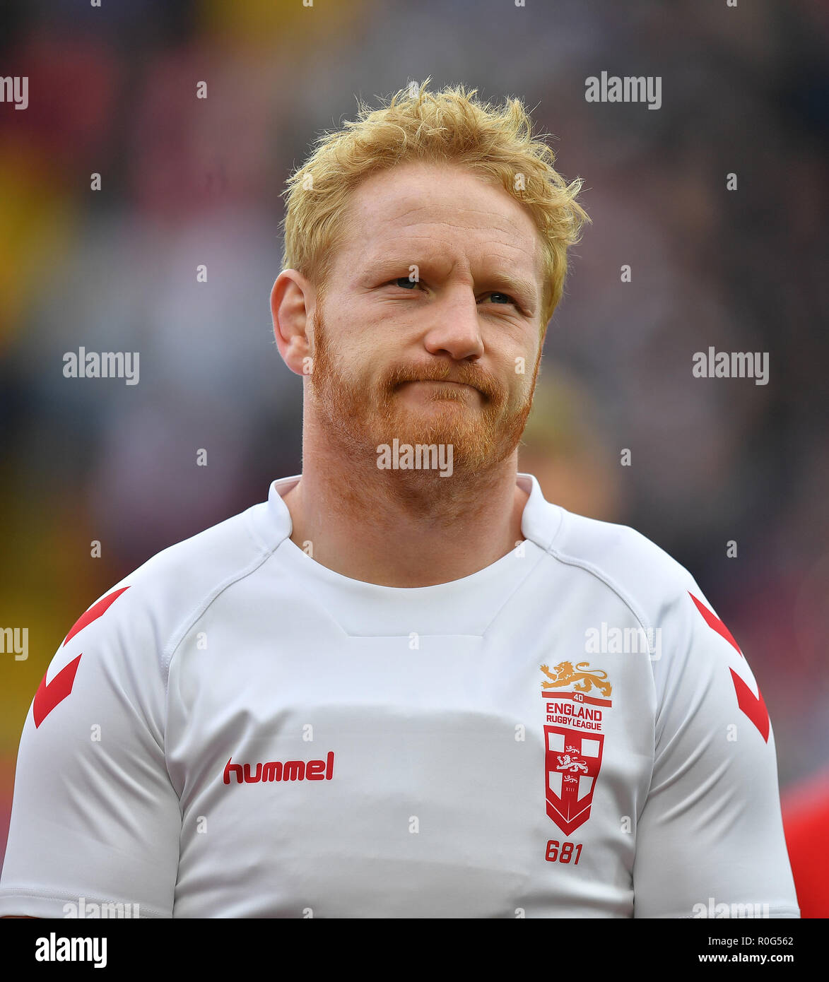 England's James Graham during the International match at Anfield ...