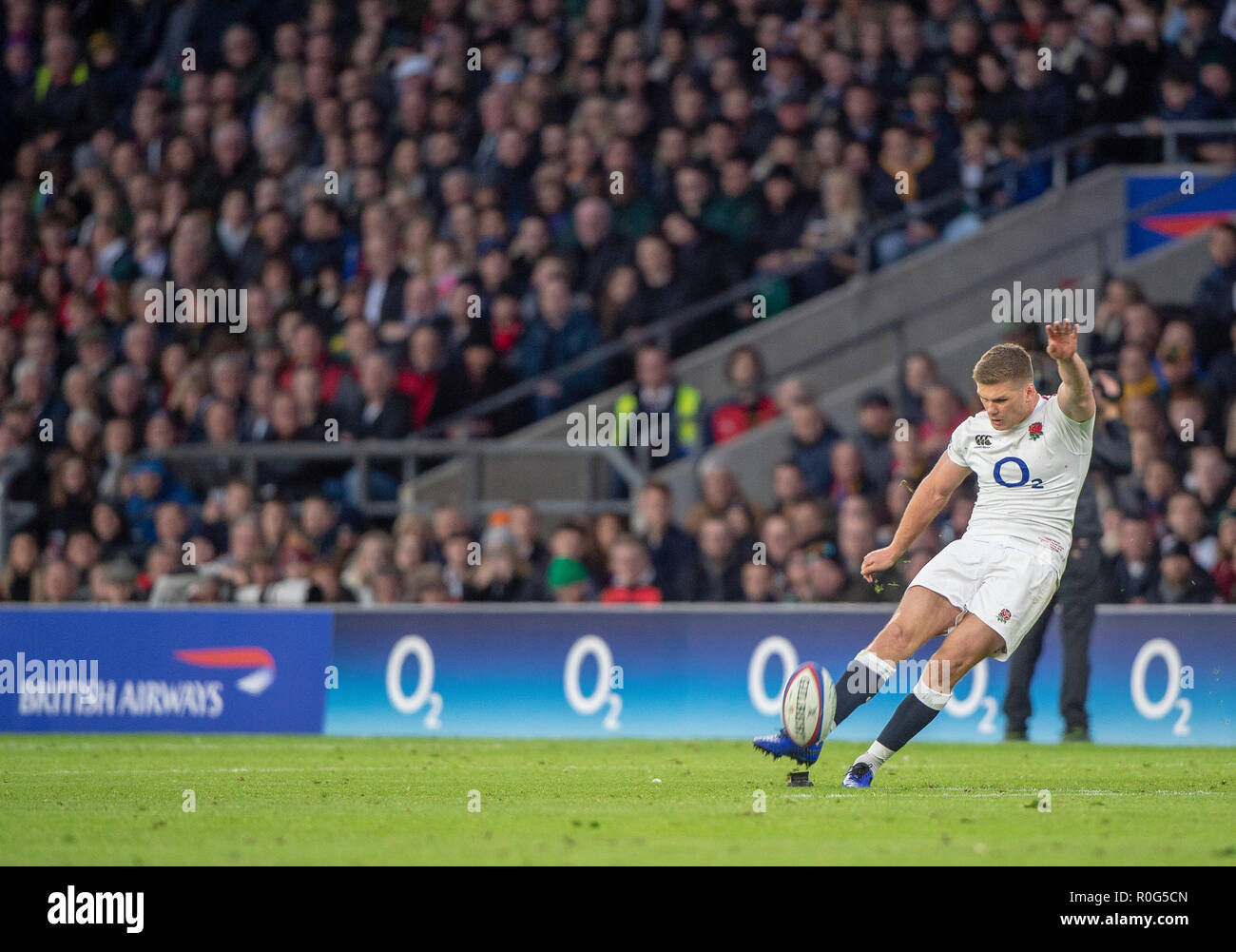 Twickenham, United Kingdom, Saturday, 3rd November 2018, RFU, Rugby ...