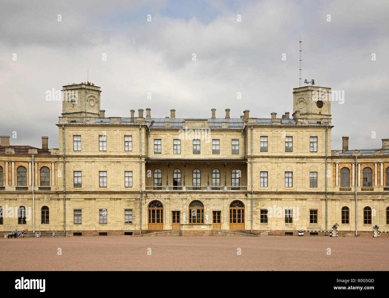 Great Gatchina Palace. Russia Stock Photo - Alamy