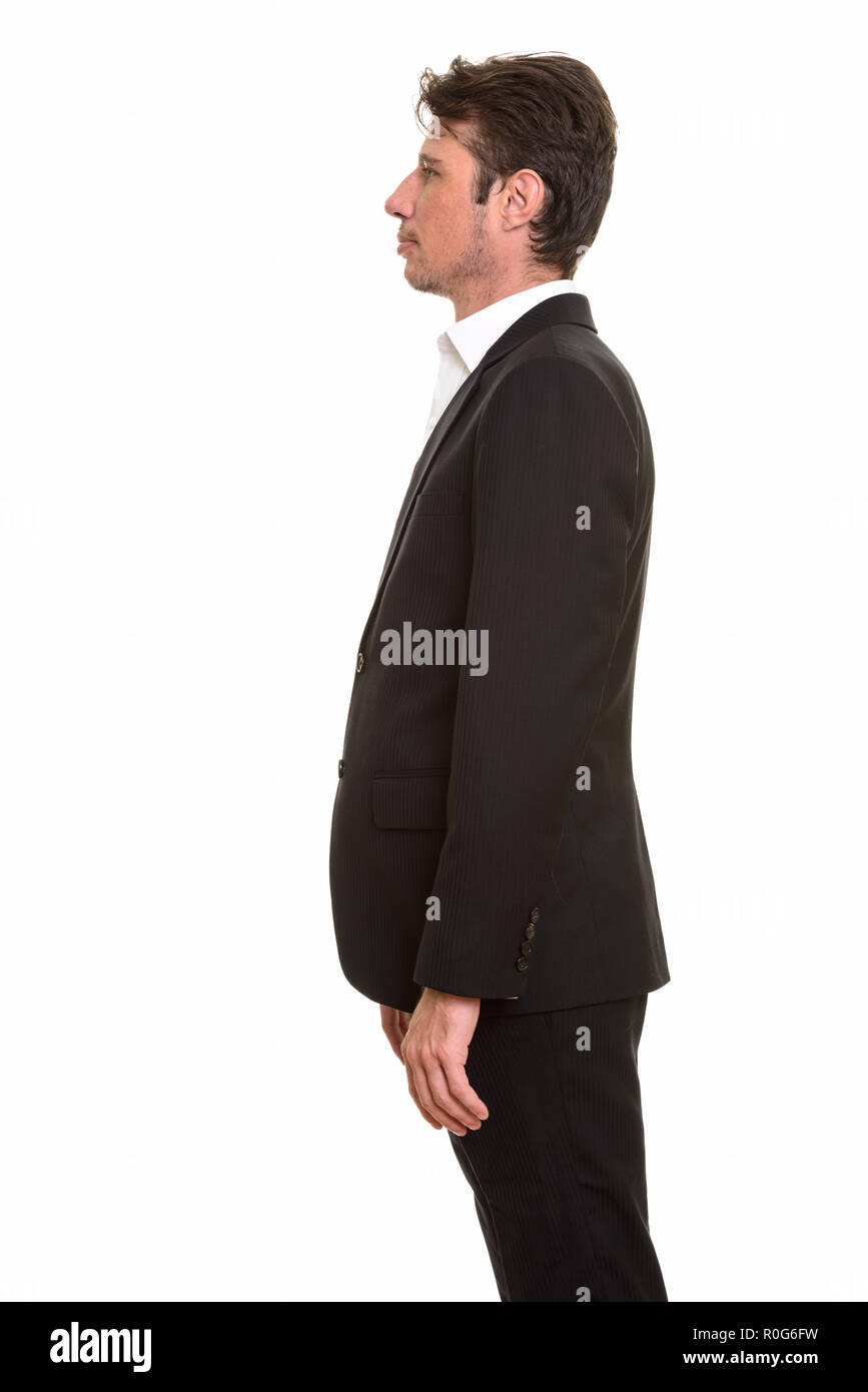 Portrait side profile Cut Out Stock Images & Pictures - Alamy