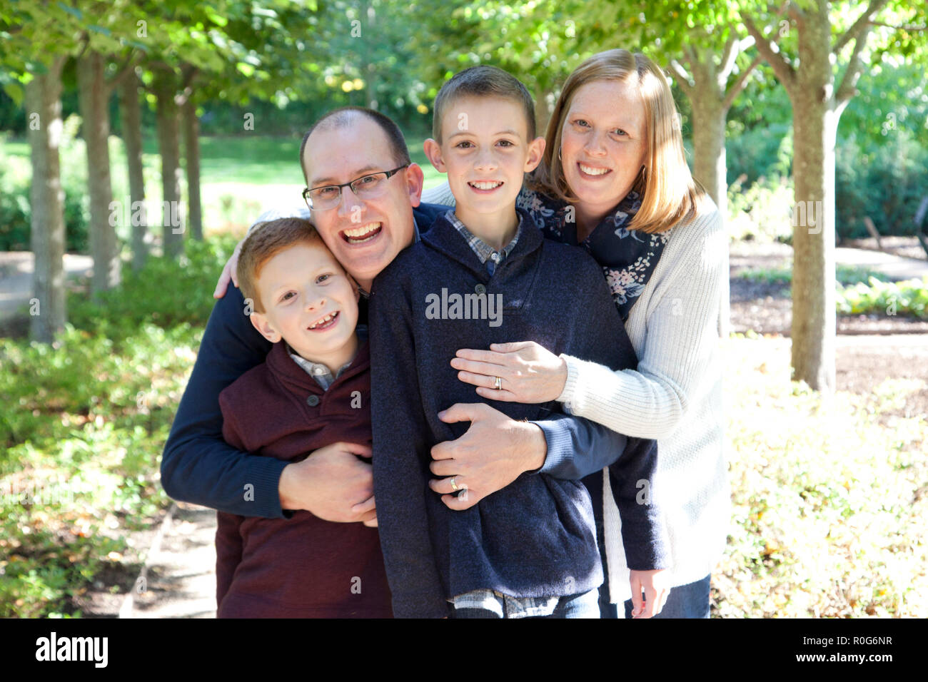 Ginger mom family hi-res stock photography and images - Alamy