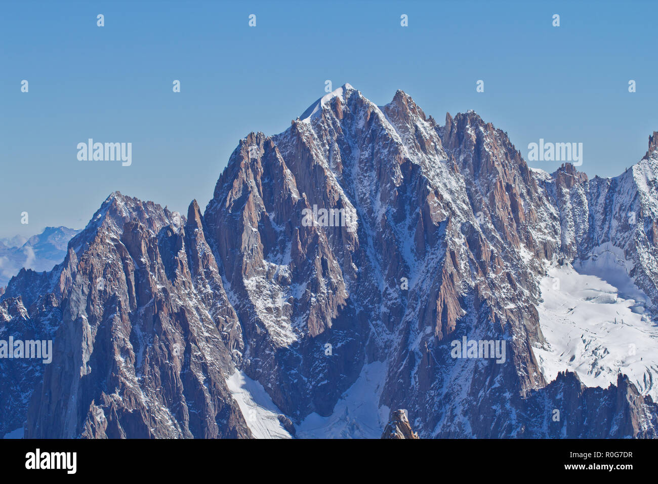 The Aiguille du Midi, The Alps are the highest and most extensive ...