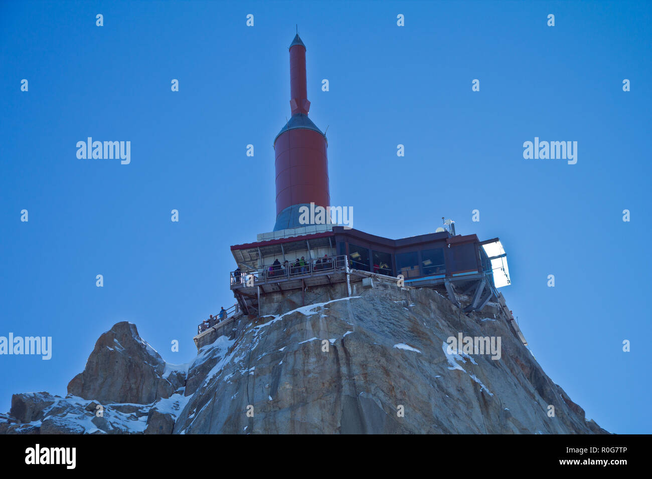 The Aiguille du Midi, The Alps are the highest and most extensive ...