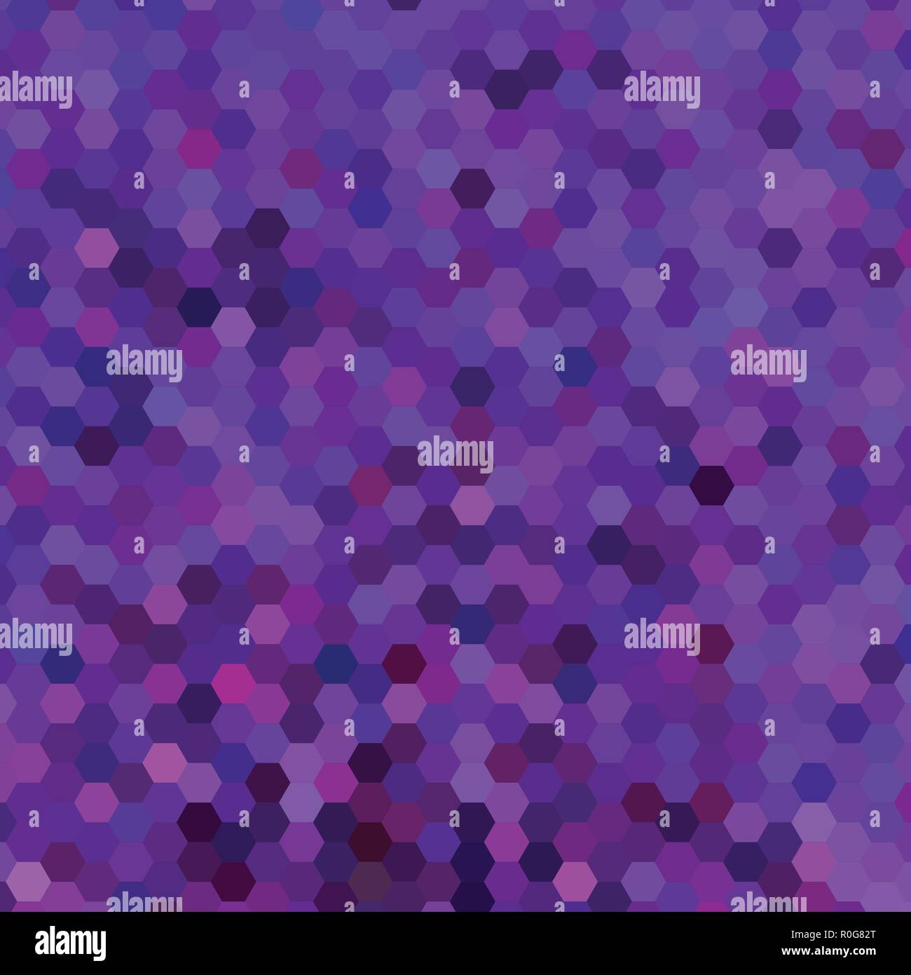 abstract vector geometric hexagon background - purple and violet Stock ...