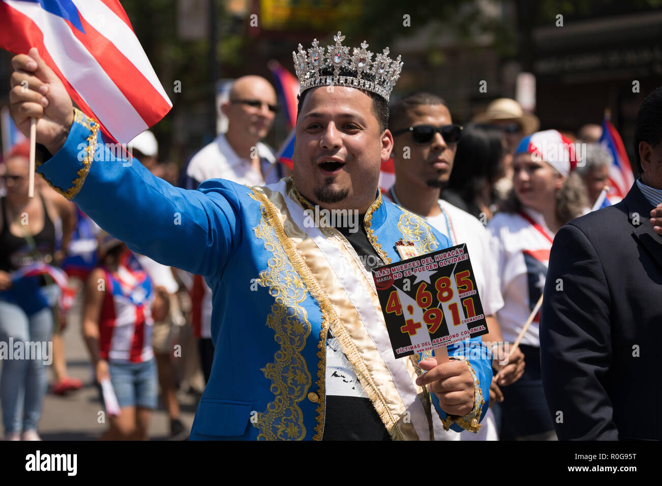 Chicago, Illinois, USA - June 16, 2018: The Puerto Rican People's ...