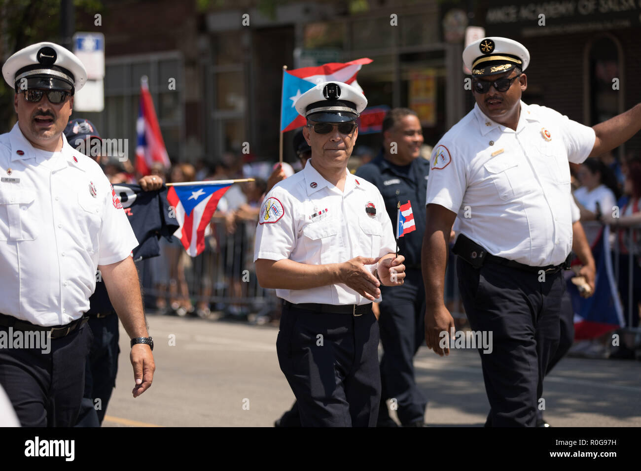 Chicago, Illinois, USA - June 16, 2018: The Puerto Rican People's ...