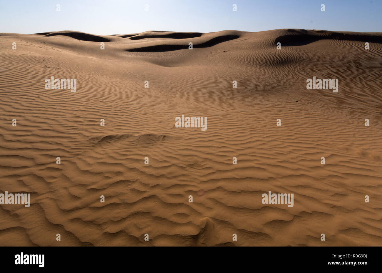 Sand dunes in the Russian desert, Russia, Astrakhan Stock Photo - Alamy