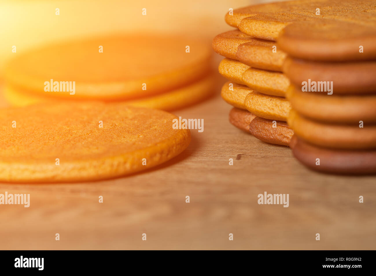 gingerbread cookies close up background horizontal image Stock Photo ...